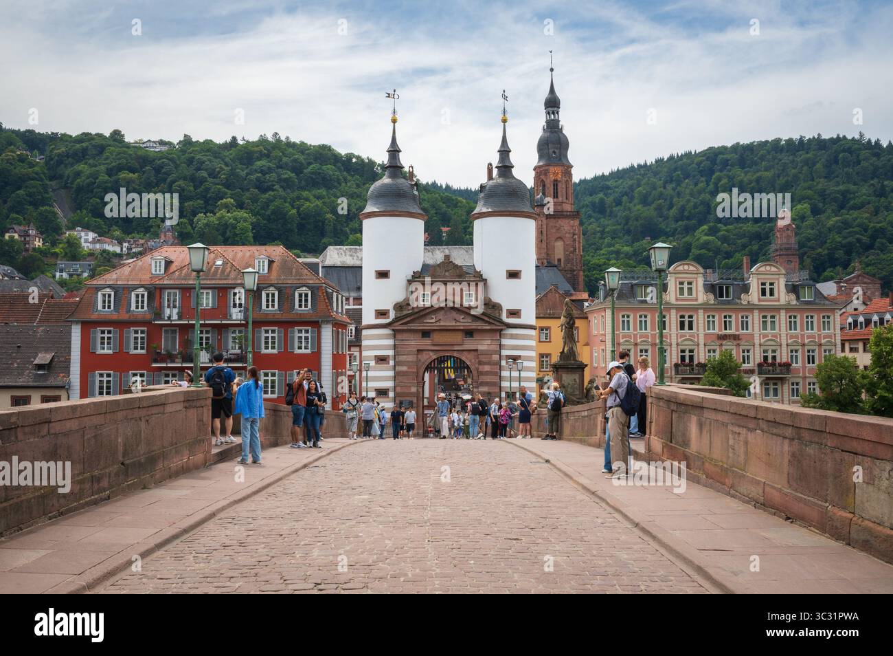 The Old Bridge, Exploring Heidelberg, Germany - Historic Streets and ...