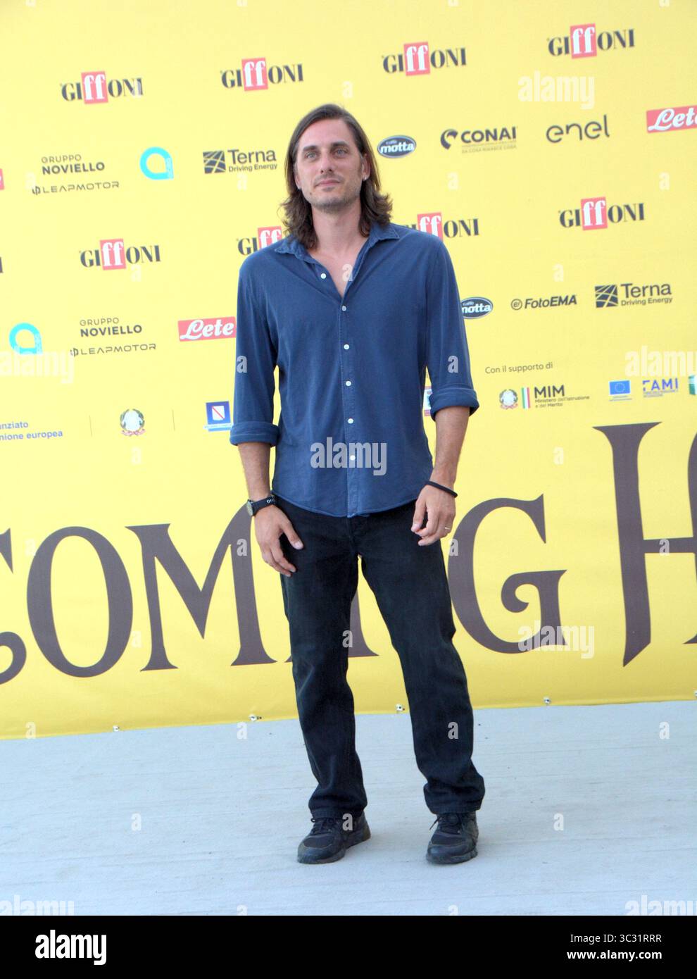 GIFFONI VALLE PIANA,ITALY - July 24,2025 : Luca Marinelli attends ...