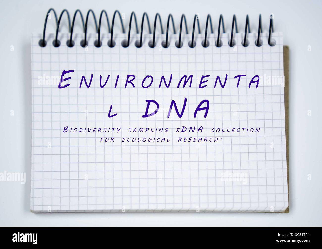 Environmental DNA Biodiversity sampling eDNA collection for ecological research Stock Photo - Alamy