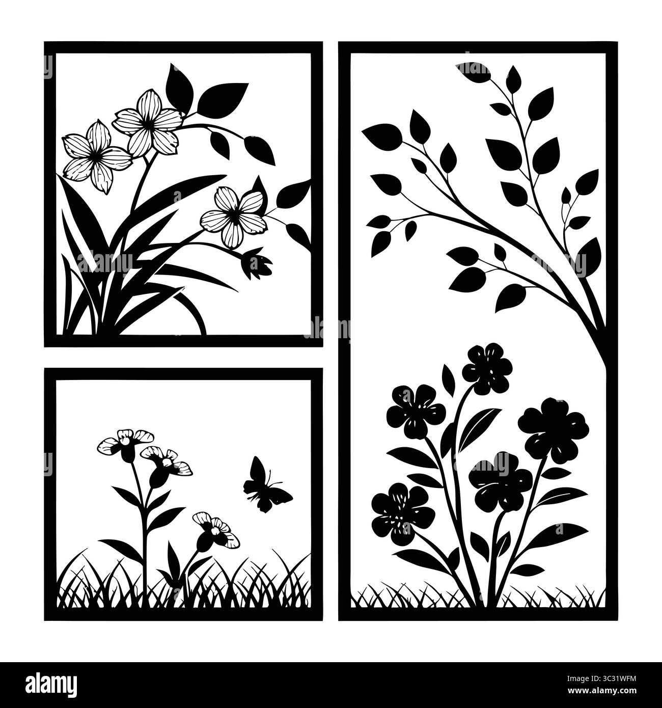 Visual panels Stock Vector Images - Alamy