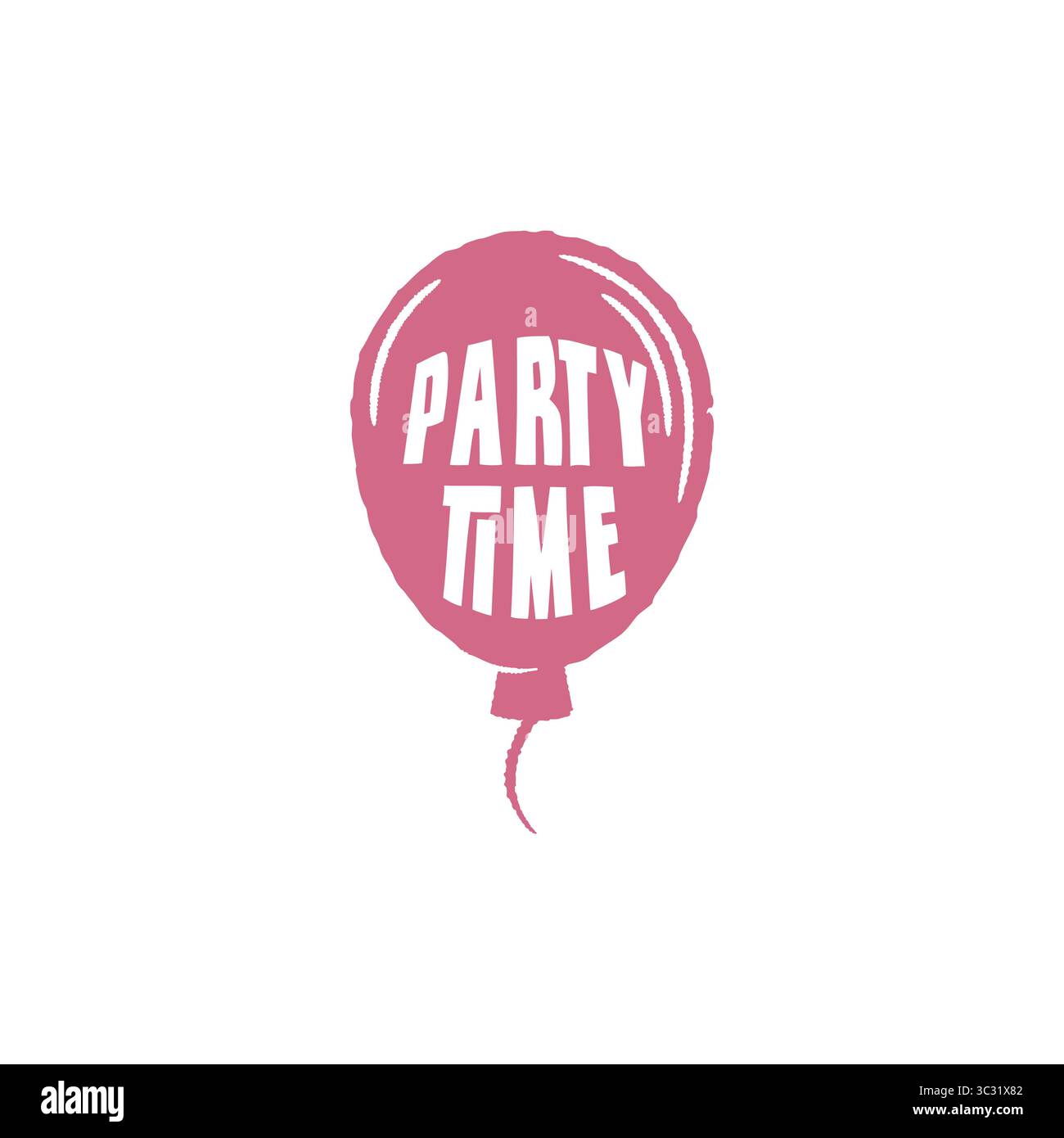 Party Time Logo Stock Vector Image & Art - Alamy