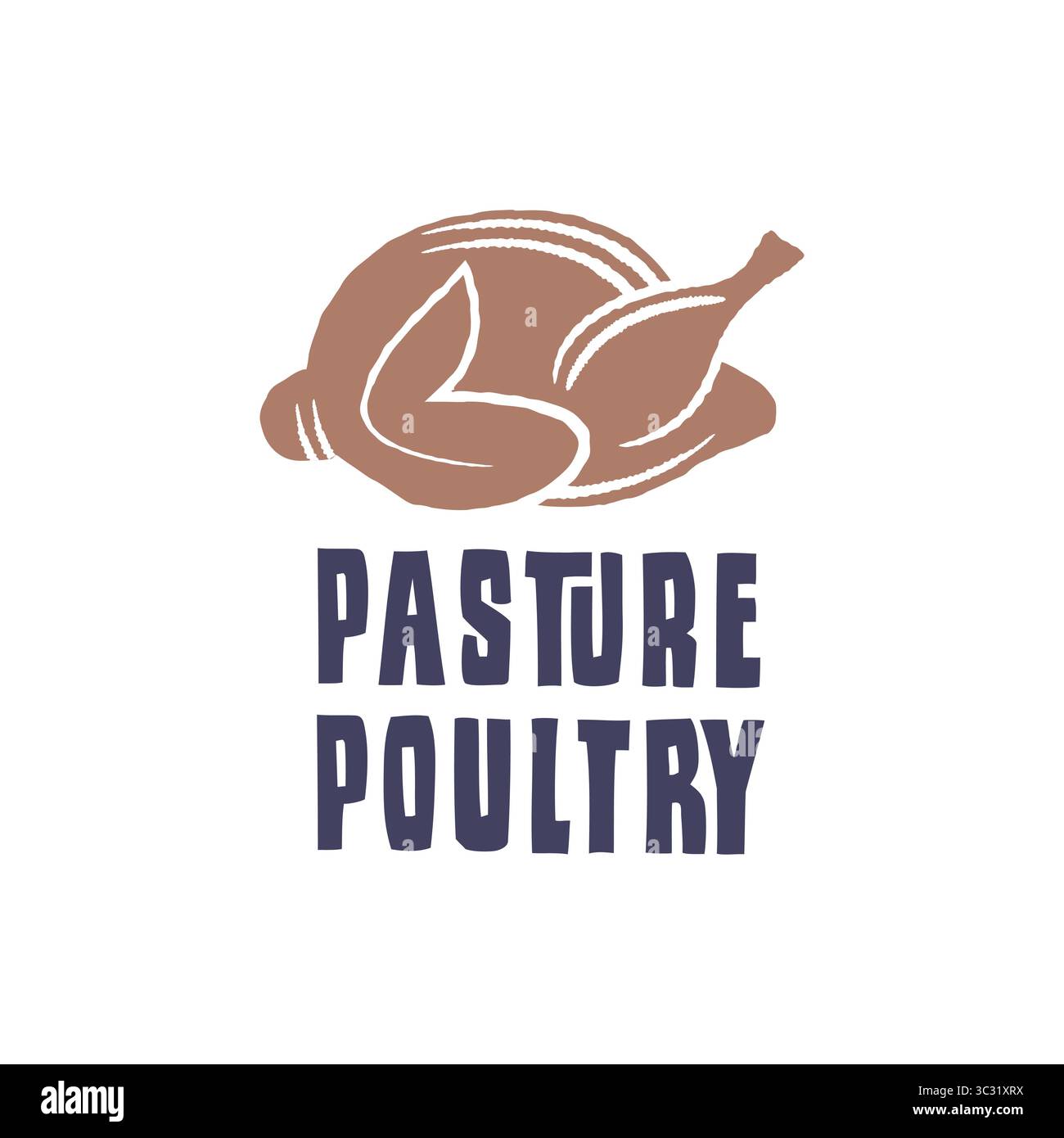 Pasture Poultry Logo Stock Vector Image & Art - Alamy