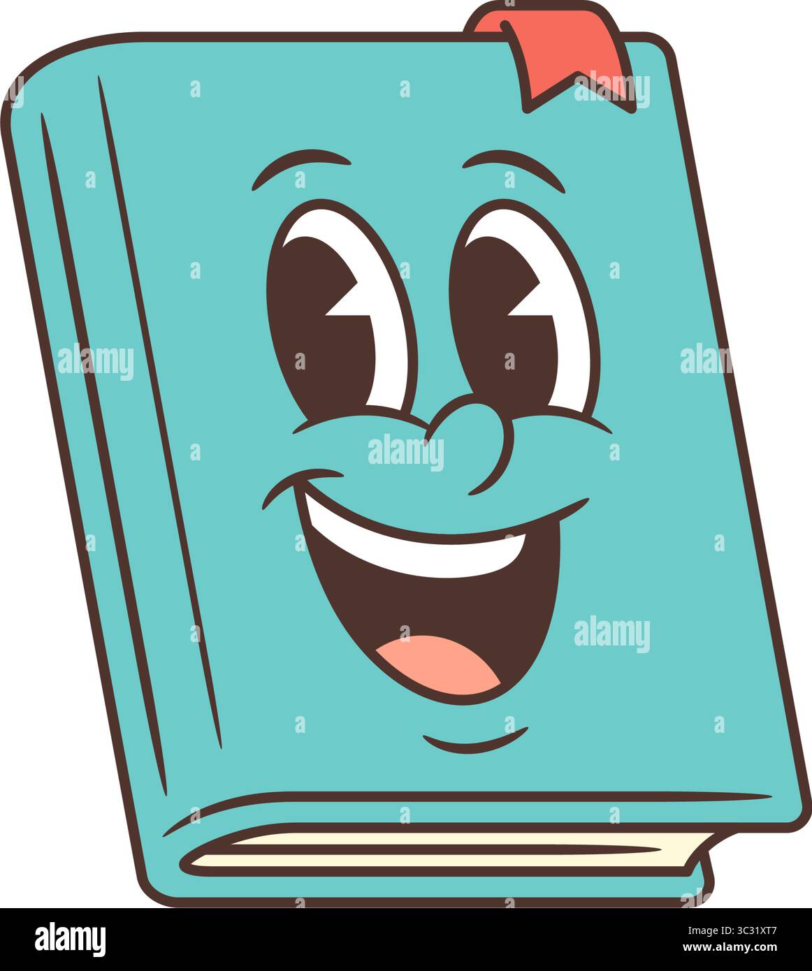 Light blue book mascot hi-res stock photography and images - Alamy
