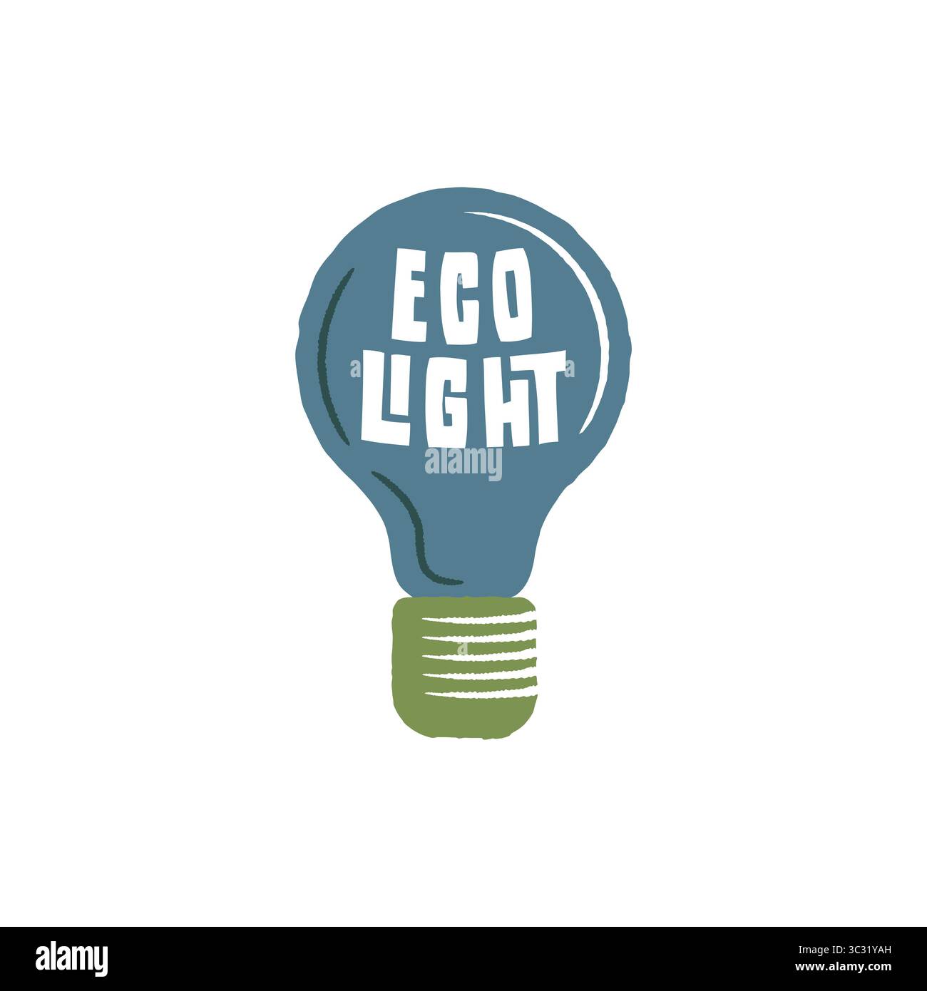 Light lamp electric logo hi-res stock photography and images - Alamy