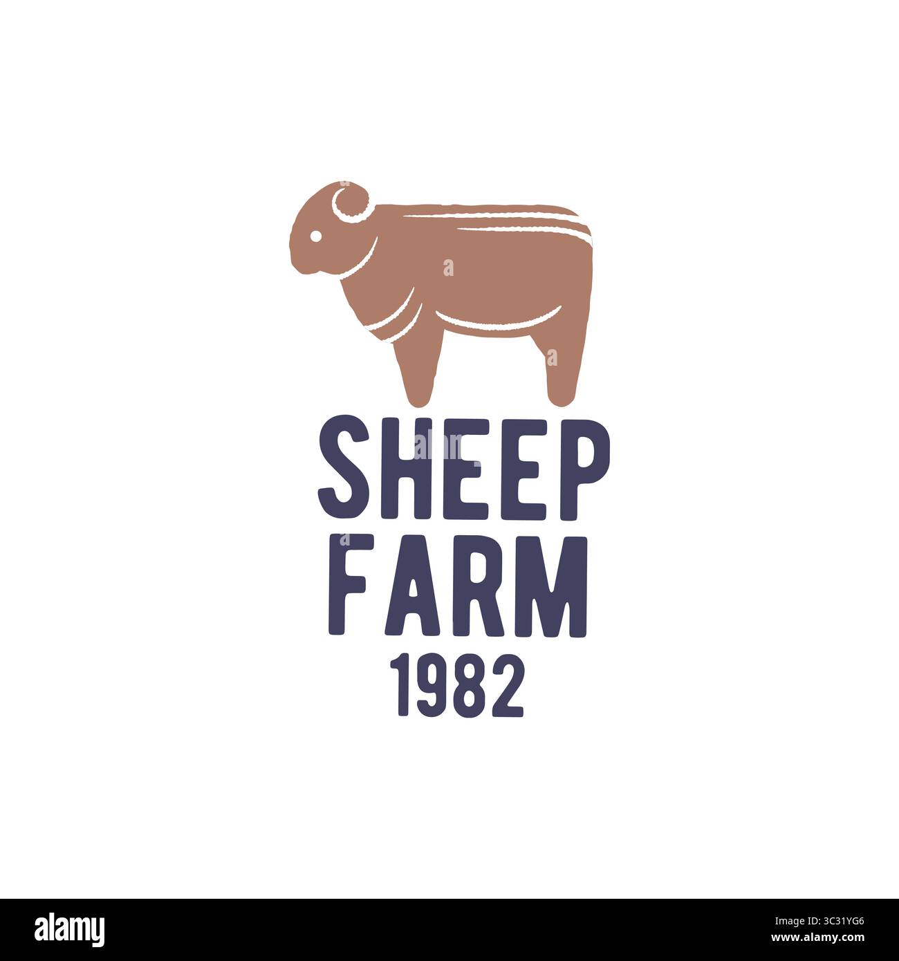 Sheep branding Cut Out Stock Images & Pictures - Alamy