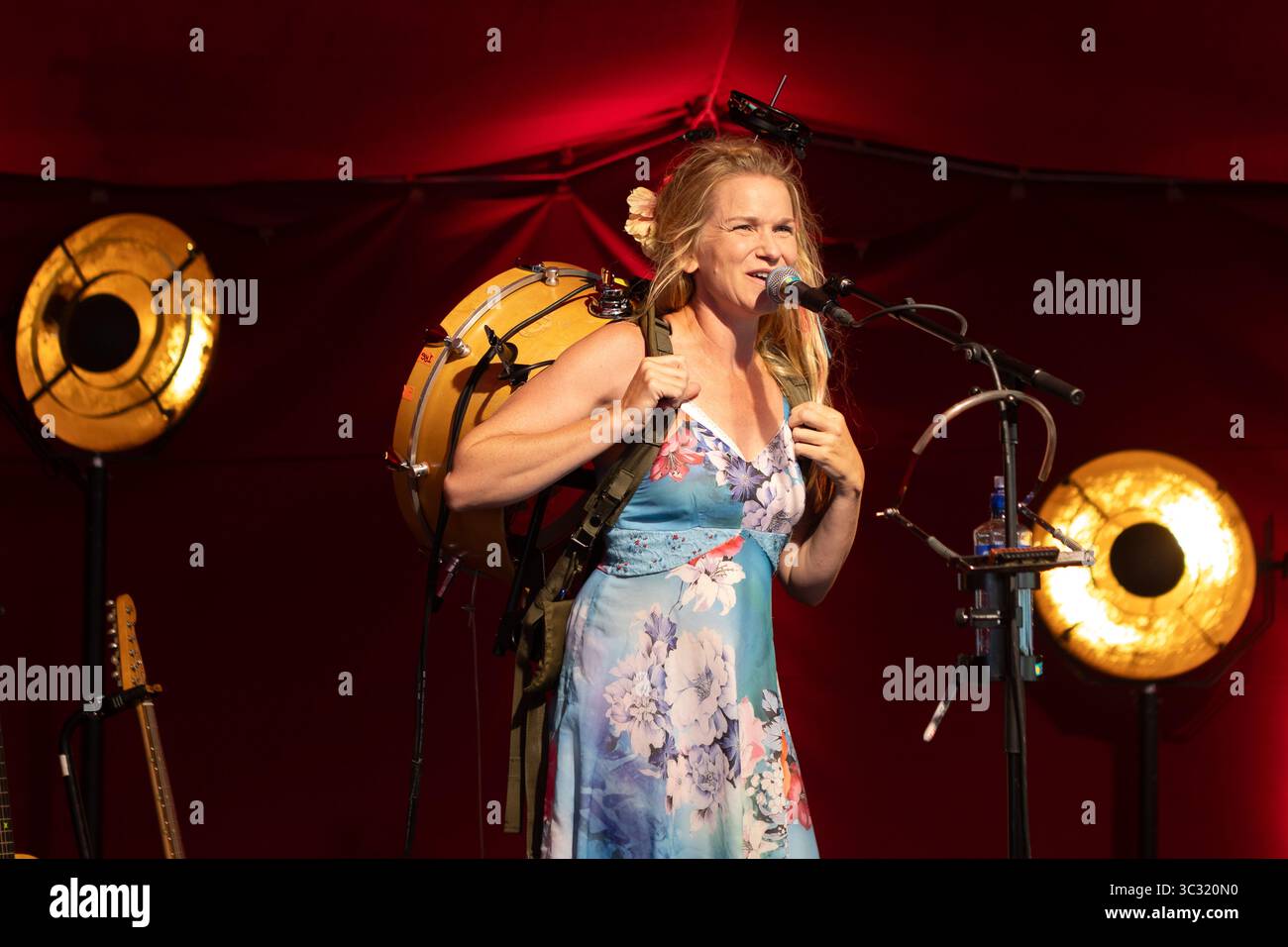 Fredrikstad, Norway. 24th, July 2025. The Norwegian singer, songwriter ...