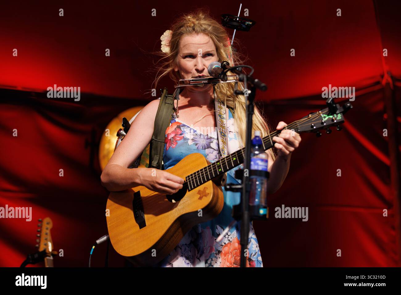 Fredrikstad, Norway. 24th, July 2025. The Norwegian singer, songwriter ...
