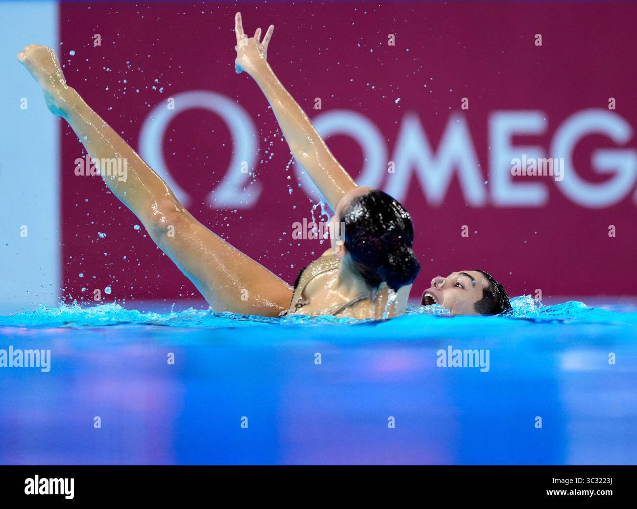 Singapore. 25th July, 2025. Nicolas Campos/Theodora Garrido of Chile ...