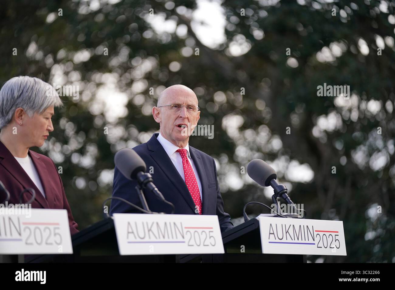 Defence Secretary John Healey during a press conference at the ...