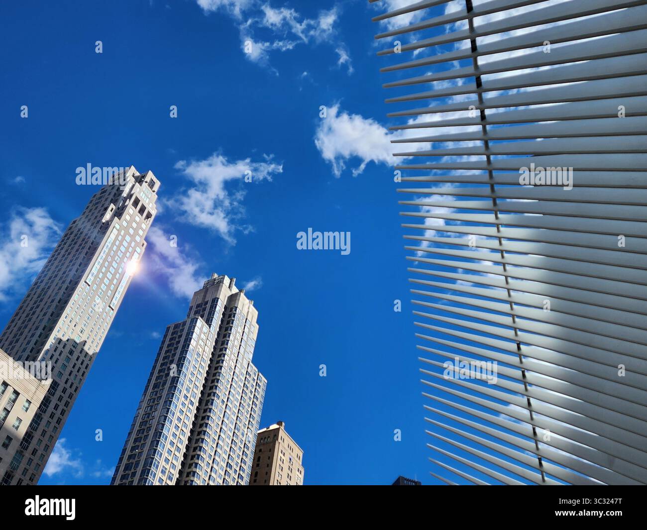 Westfield world trade centre shopping mall exterior hi-res stock ...