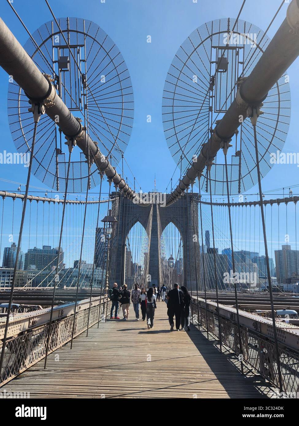 the brooklyn bridge new york Stock Photo - Alamy