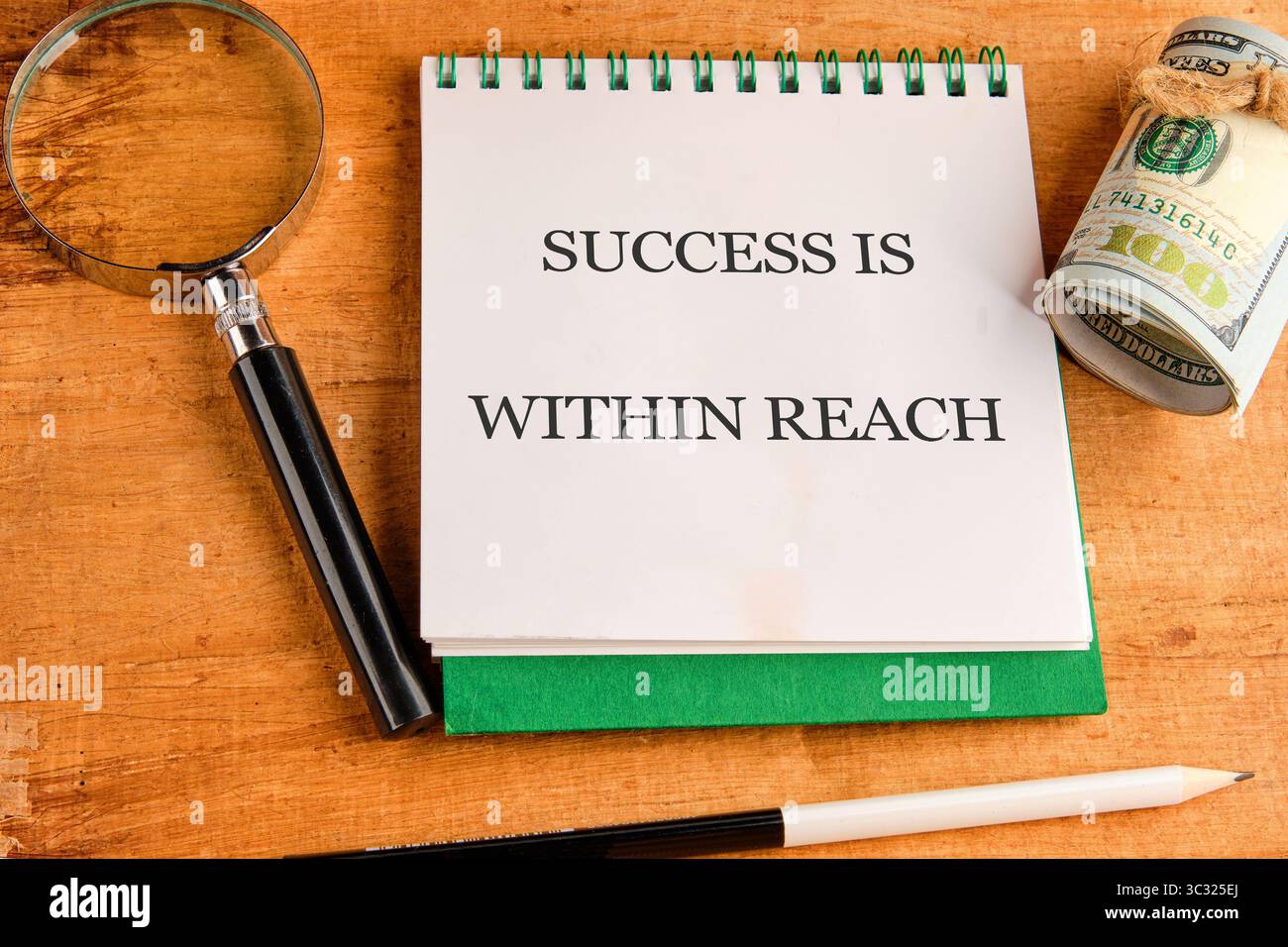 Business professionals concept. Words SUCCESS IS WITHIN REACH Stock ...