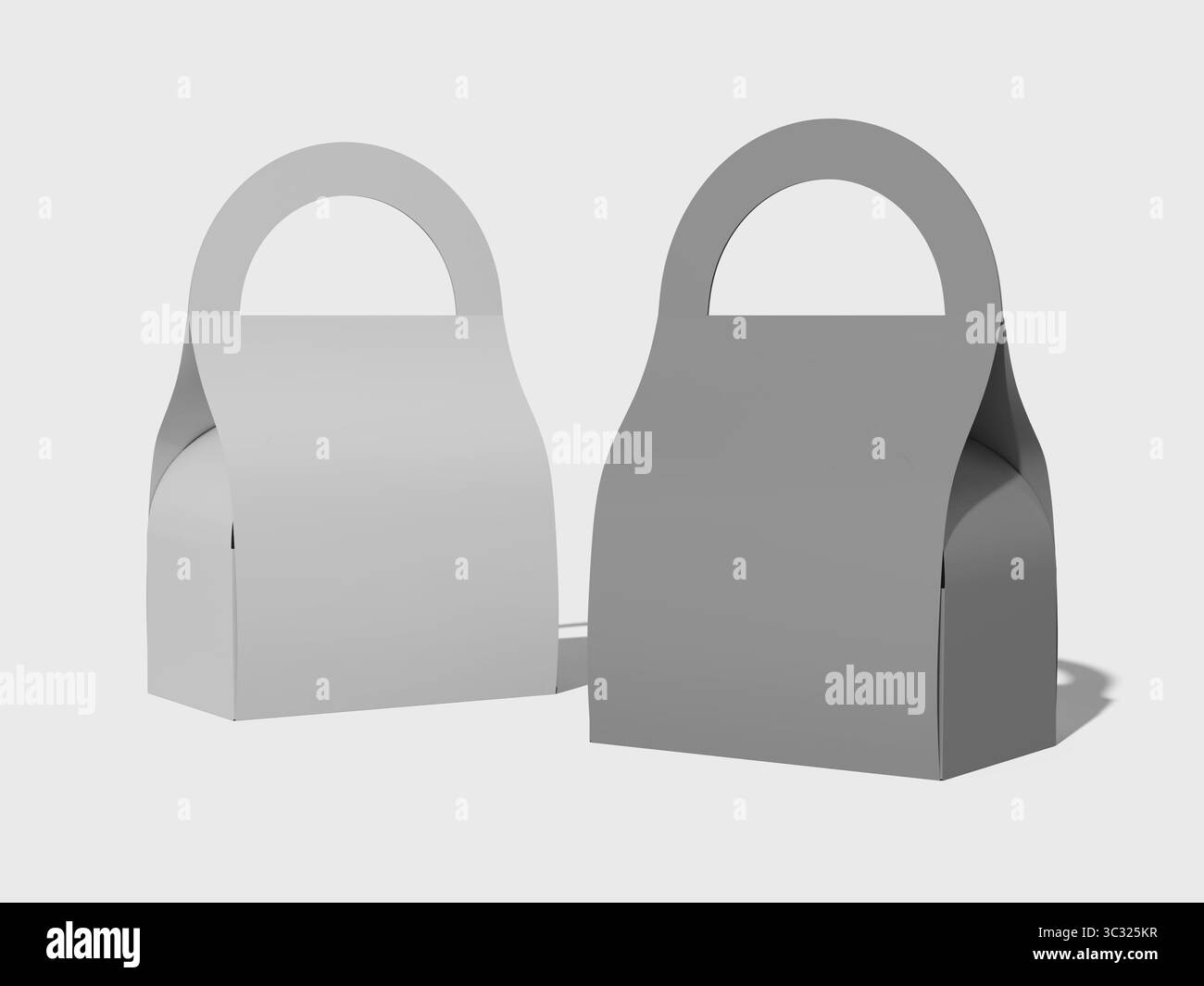 Present giftbox isolated Black and White Stock Photos & Images - Alamy