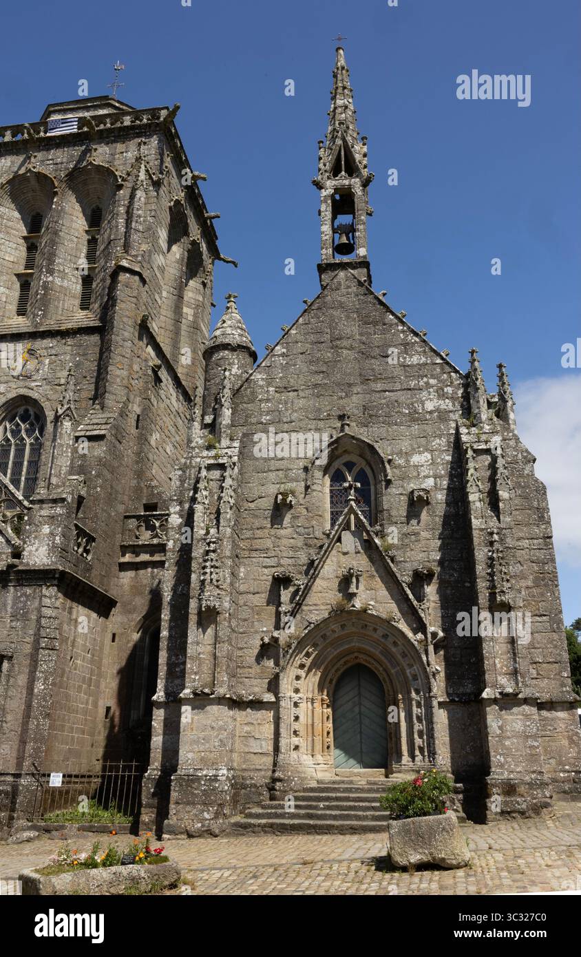 The late XVth century Pénity chapel adjoins St Ronan's church in ...