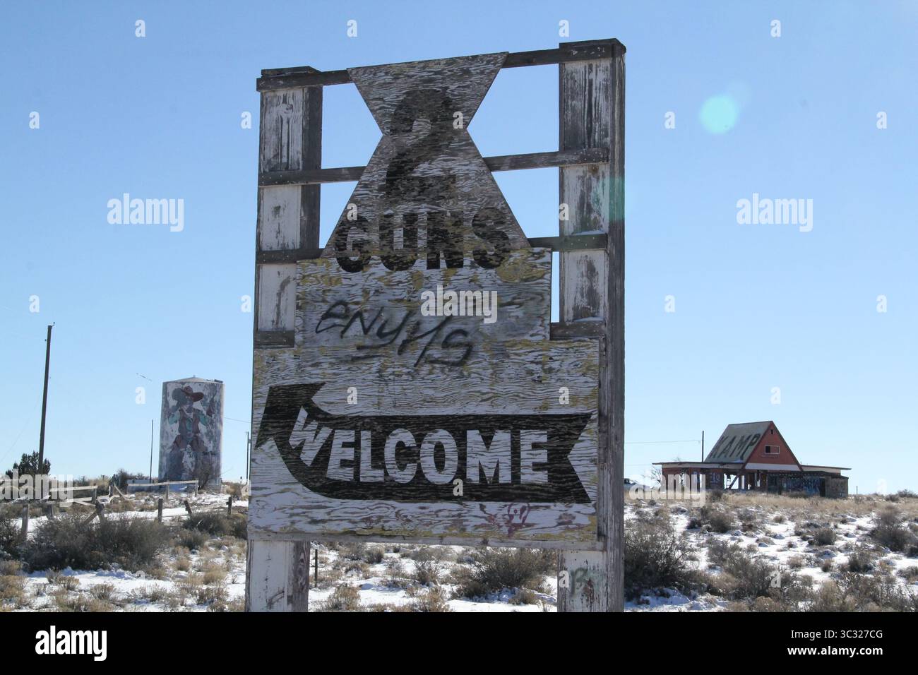 2guns arizona route 66 hi-res stock photography and images - Alamy
