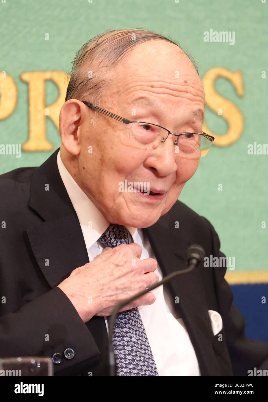 July 25, 2025, Tokyo, Japan - Yuzaburo Mogi, 90, the world's largest ...
