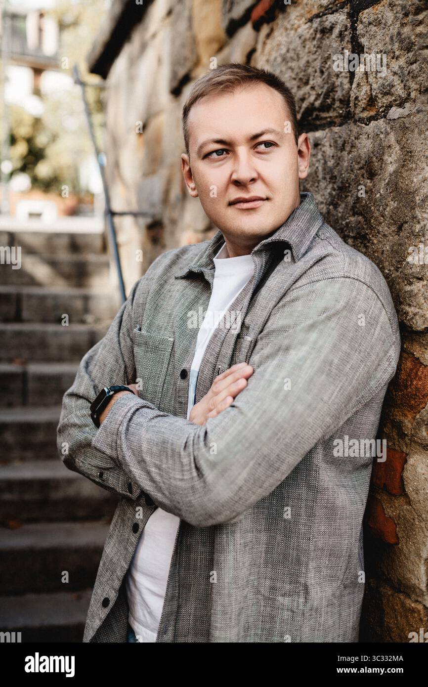 Man modern self confident hi-res stock photography and images - Alamy