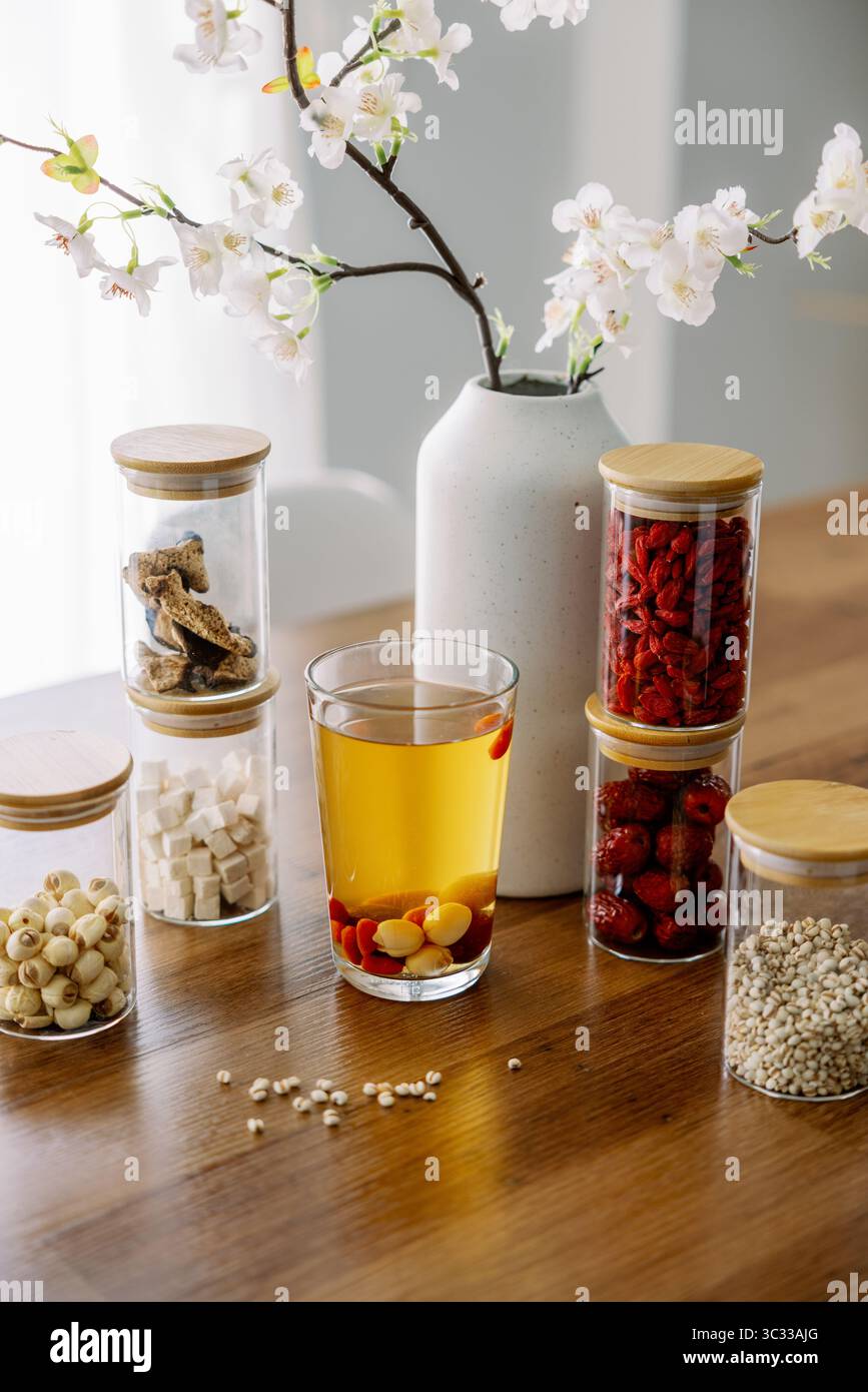 Herbal wellness drink hi-res stock photography and images - Alamy