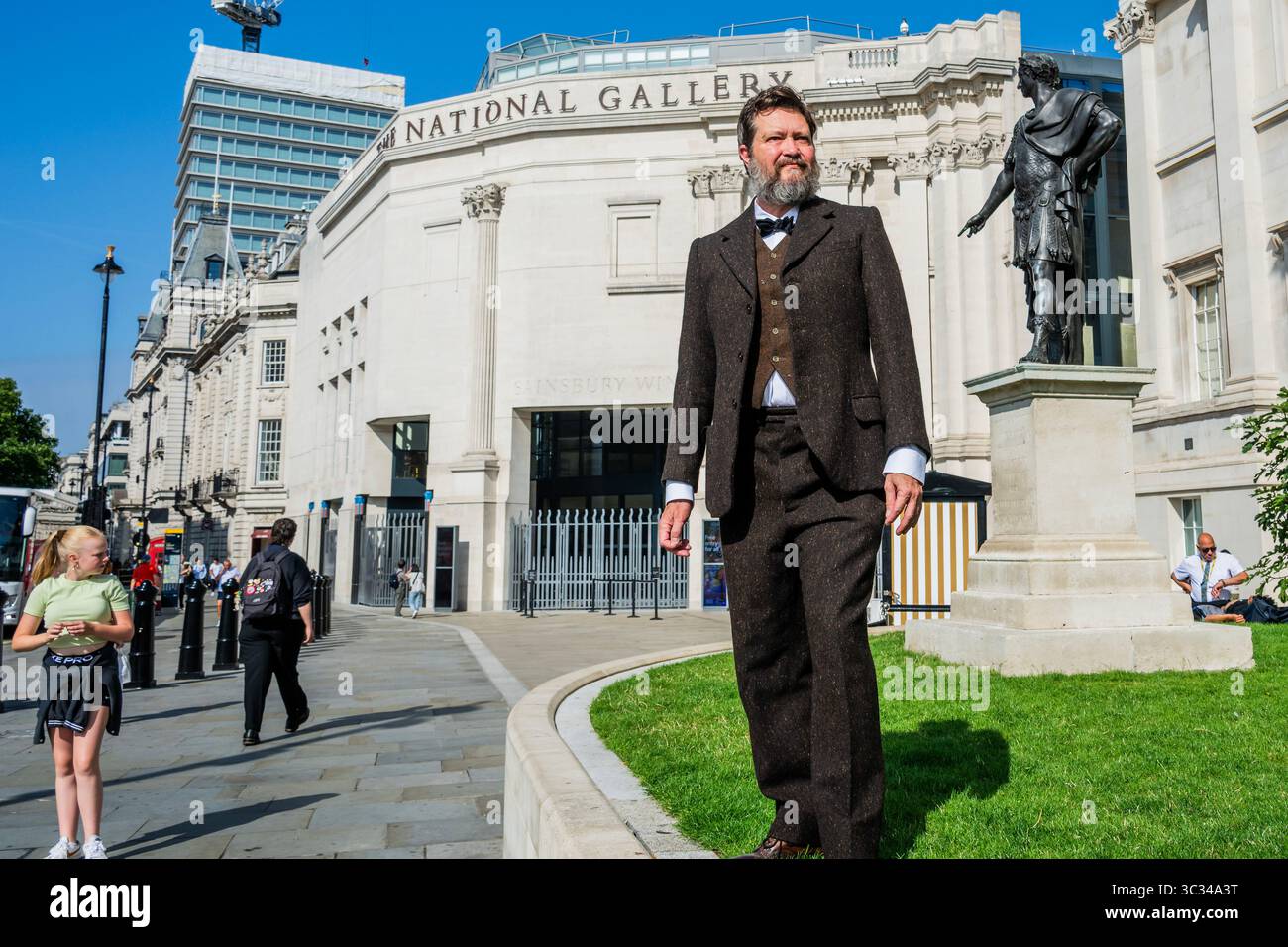 London, UK. 25 Jul 2025. ‘William Morris’ in full costume (AKA National ...