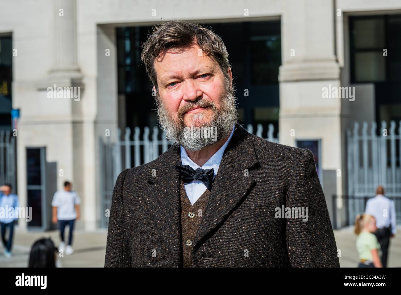 London, UK. 25 Jul 2025. ‘William Morris’ in full costume (AKA National ...