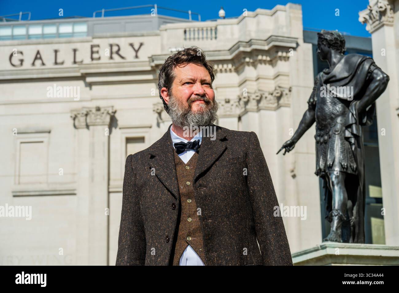 London, UK. 25 Jul 2025. ‘William Morris’ in full costume (AKA National ...