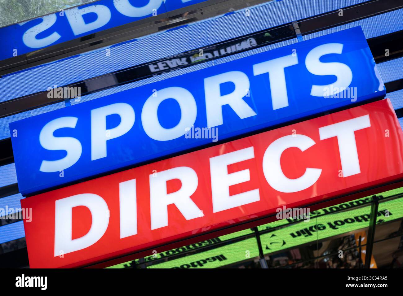 Sign for the sports and clothing brand Sports Direct on 9th July 2025 ...