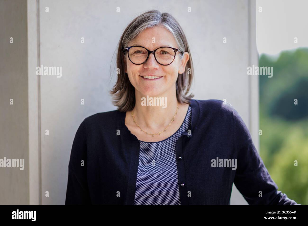 Christiane Benner, Chairwoman of IG Metall, recorded during an ...