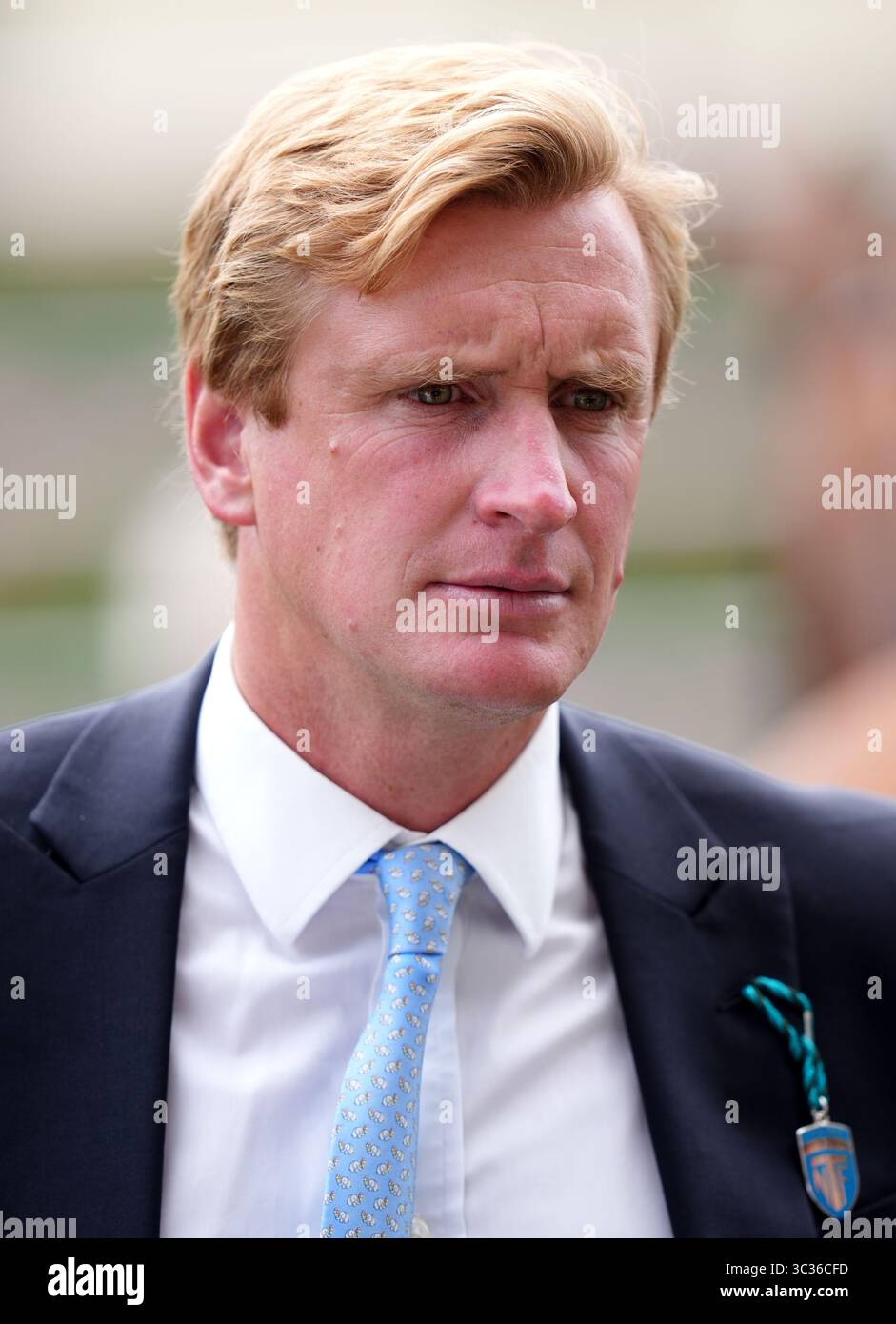 Trainer Ed Walker after Princess Petrol wins the British EBF Fillies ...