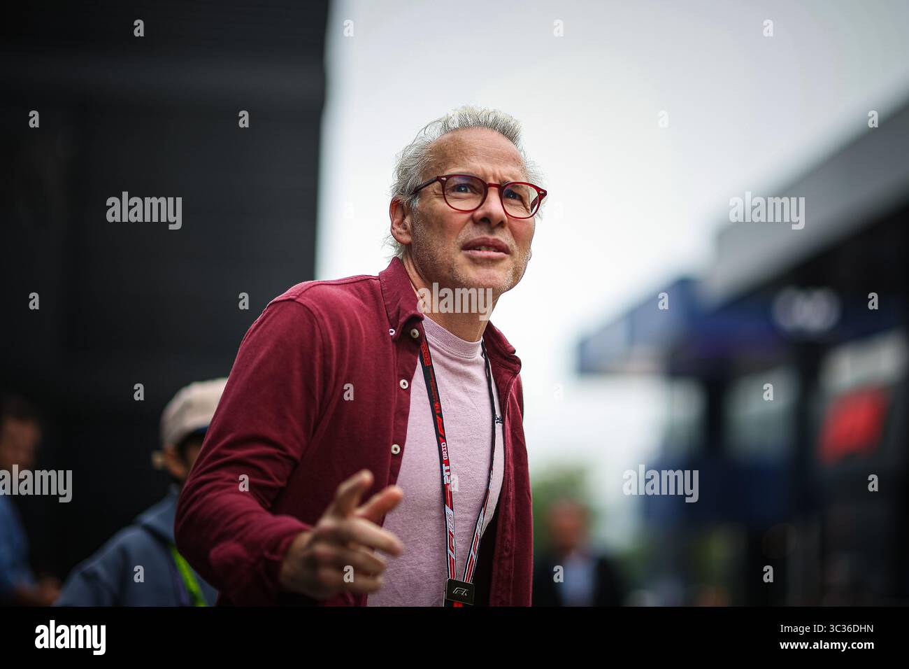 Jacques Villeneuve (CND) Williams ambassador and former driver at ...