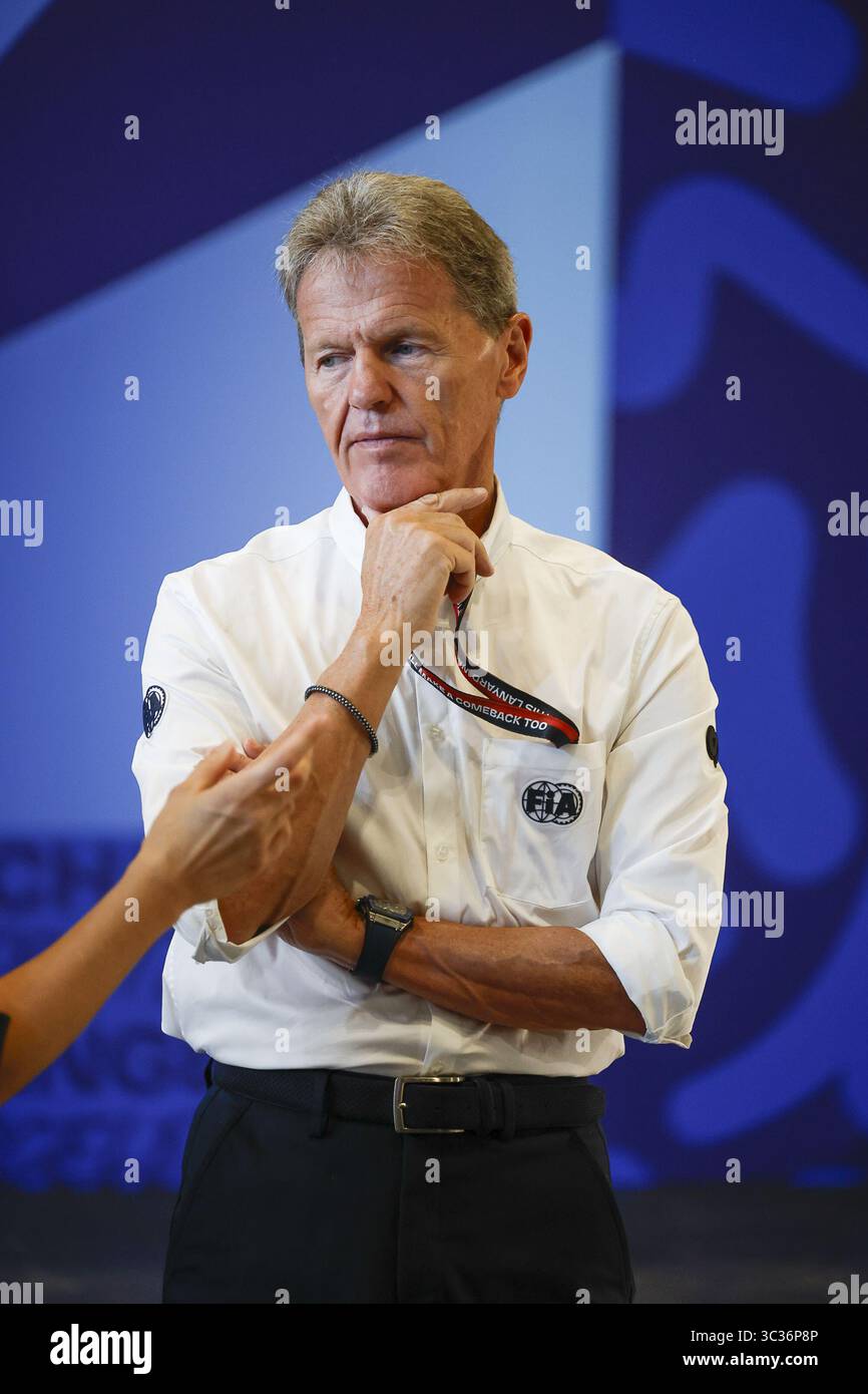 Malcolm Wilson FIA Deputy president for sport portrait, during the ...