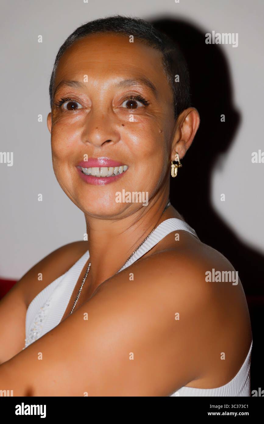 Paris, France. 24th July, 2025. Zakia Bourhila attends Samia Kazitani ...