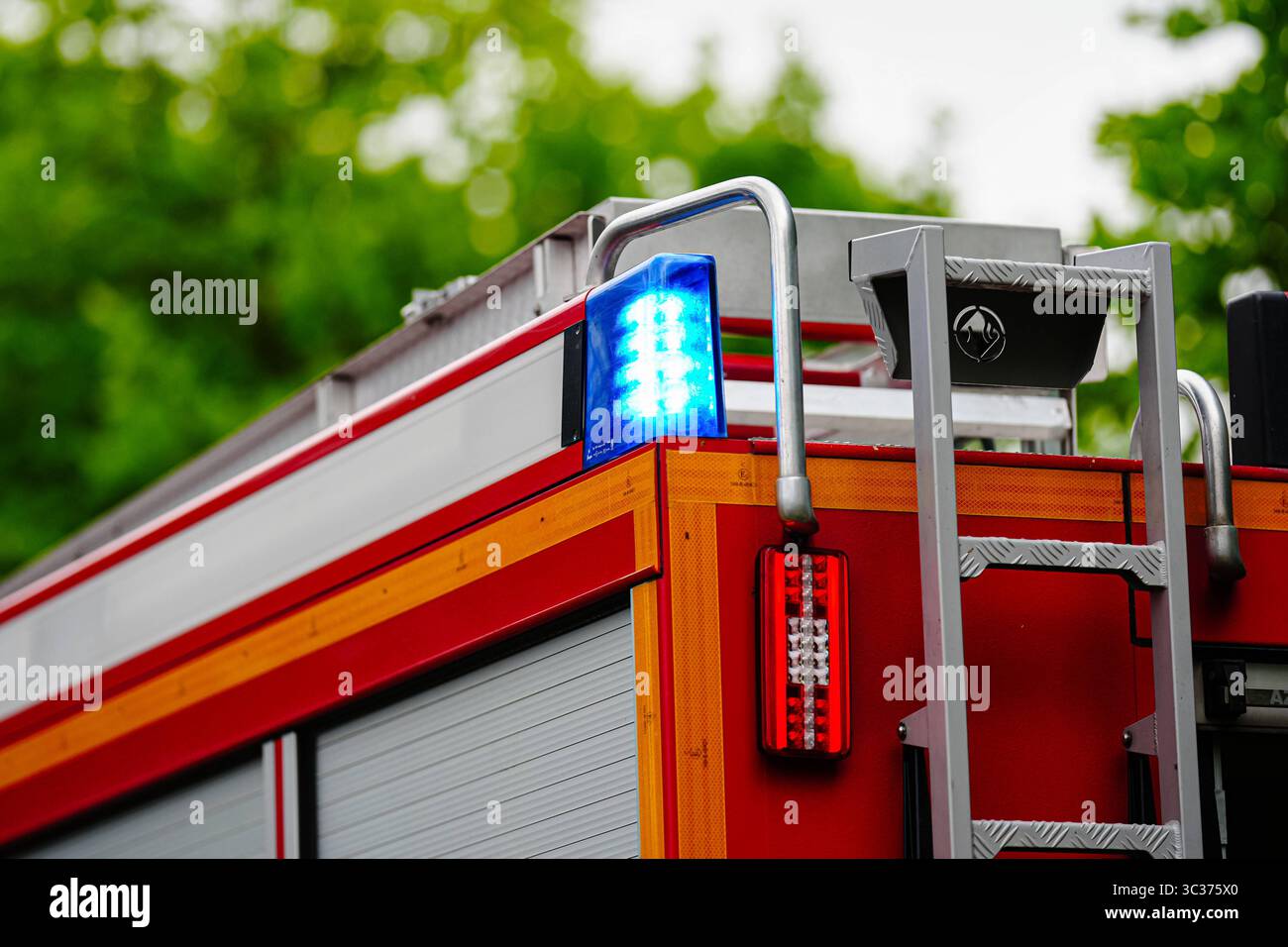 Buenningstedt Themenfoto: Feuerwehr, 23.07.2025 Blaulicht auf ...