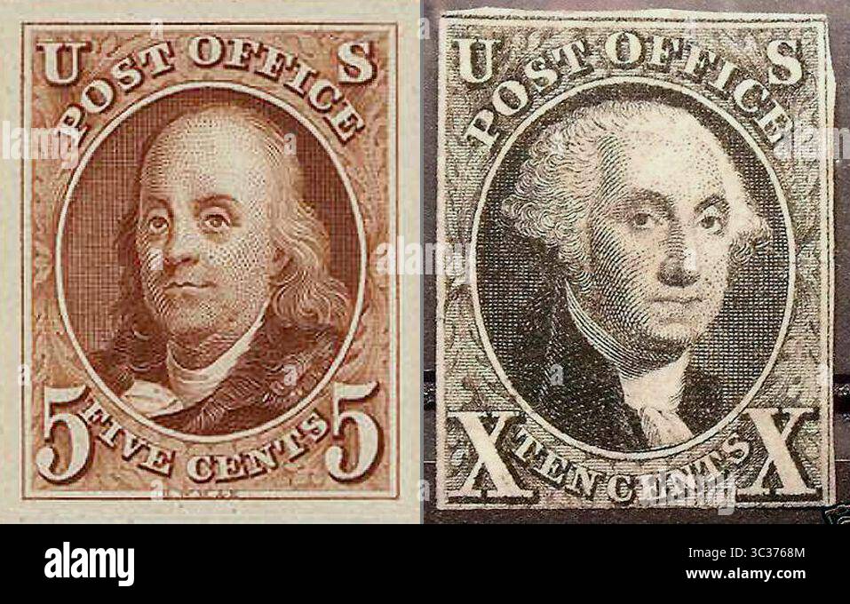 This image provided by the U.S. Postal Service shows the first U.S ...