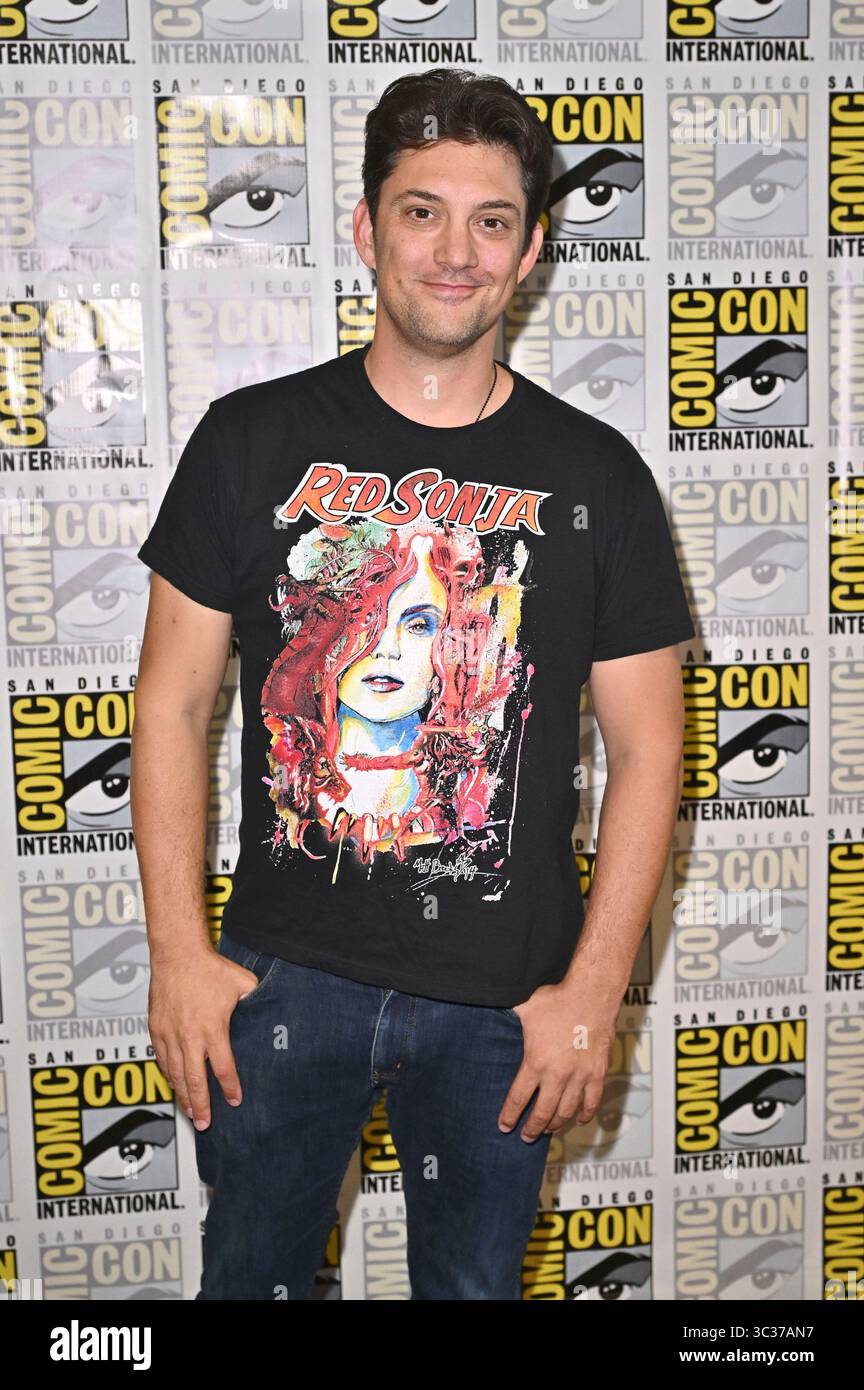 Luke Lieberman beim Photocall zum Kinofilm 'Red Sonja' auf der San ...