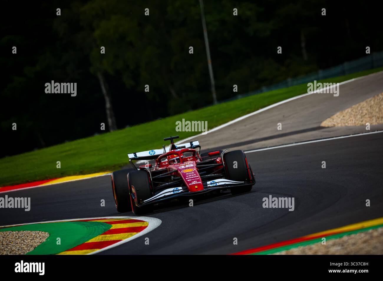 16 Charles Leclerc, (MON) Scuderia Ferrari SF25,, during the Belgian GP ...