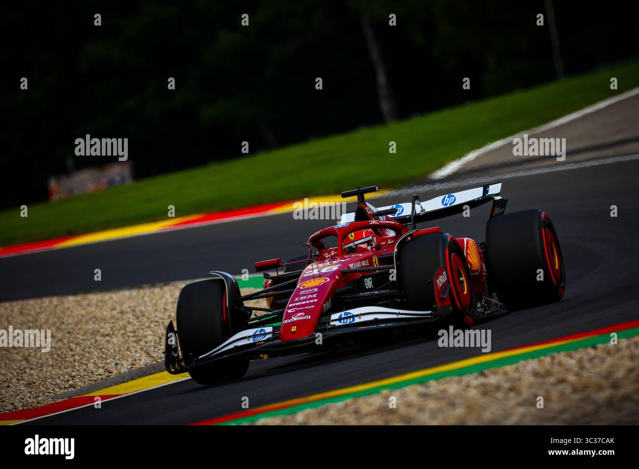 16 Charles Leclerc, (MON) Scuderia Ferrari SF25,, during the Belgian GP ...