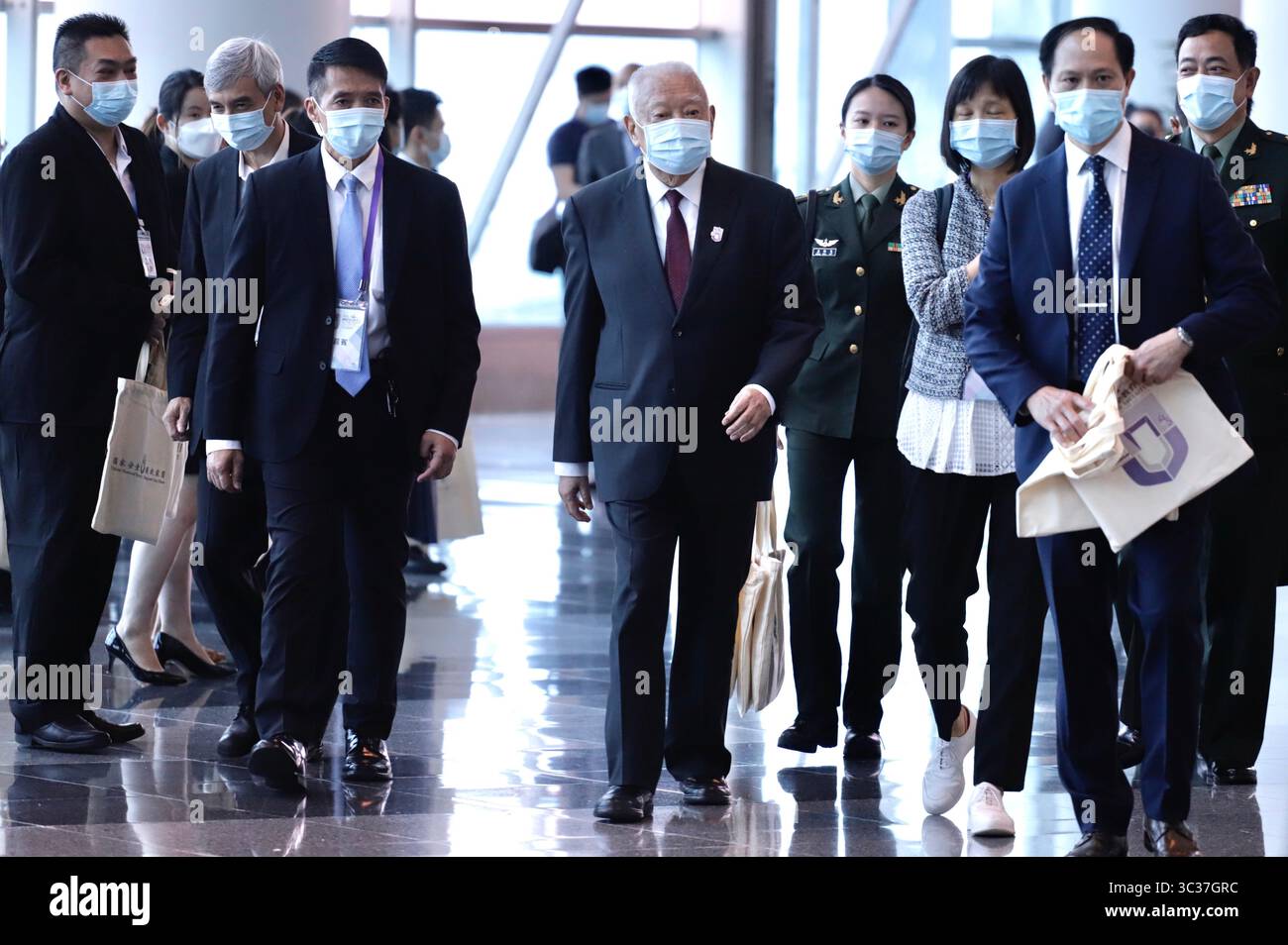 April 15, 2021, HONG KONG, CHINA: Former HKSAR Chief Executive Tung ...