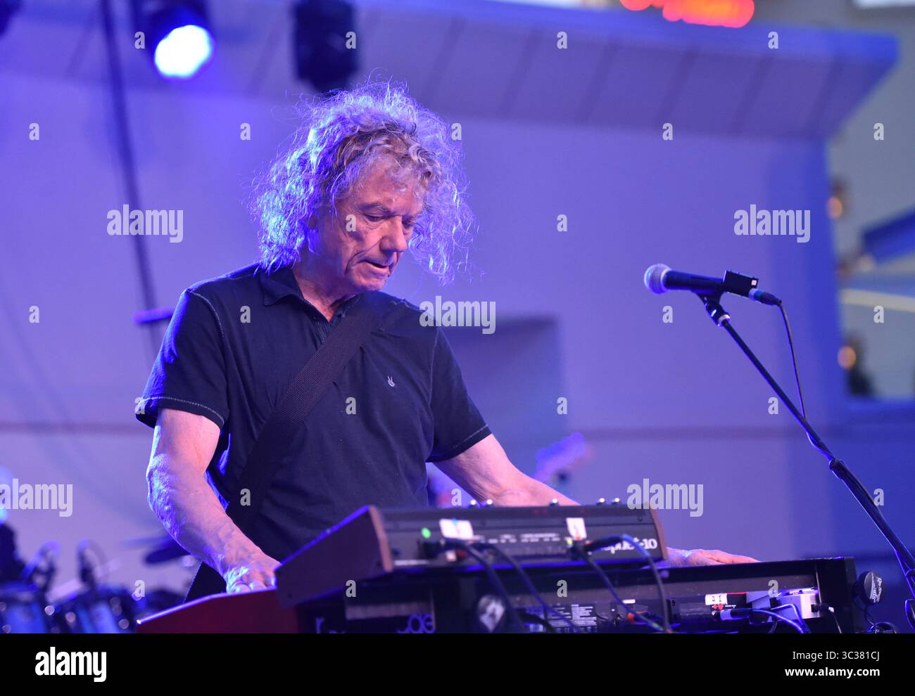 July 23, 2025, Virginia Beach, Virginia, USA: JERRY HARRISON brings his ...