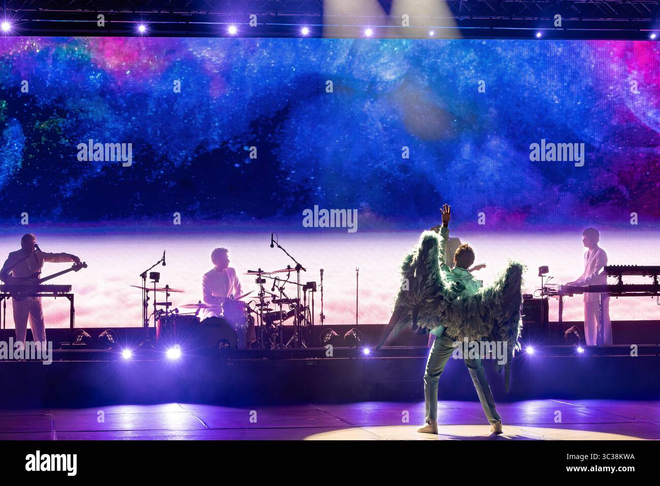 Music Concert - Mika-tour 2025 Mika singing during-Mika Tour 2025- at ...