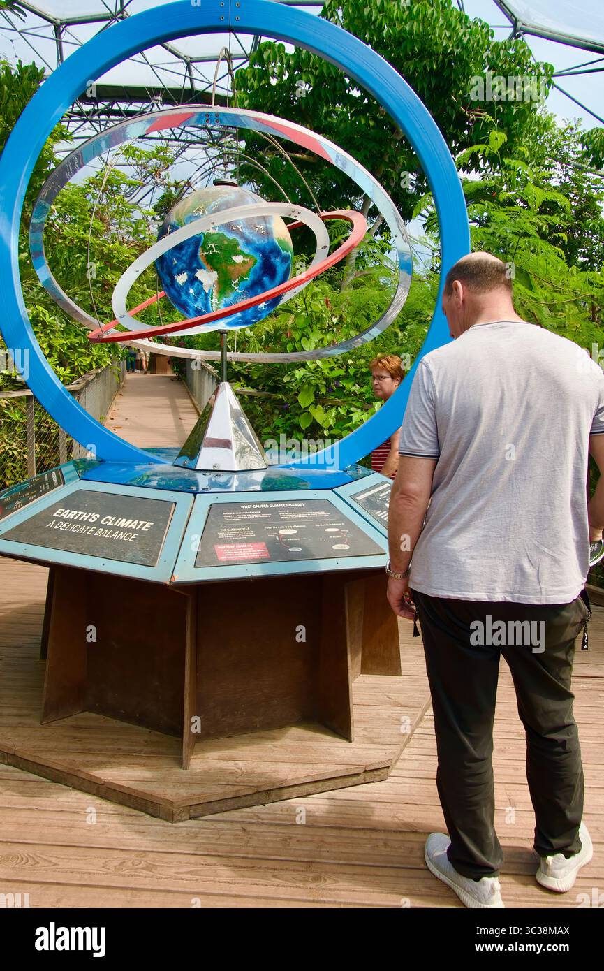 Earth's Climate A delicate balancing act exhibit in the rainforest ...