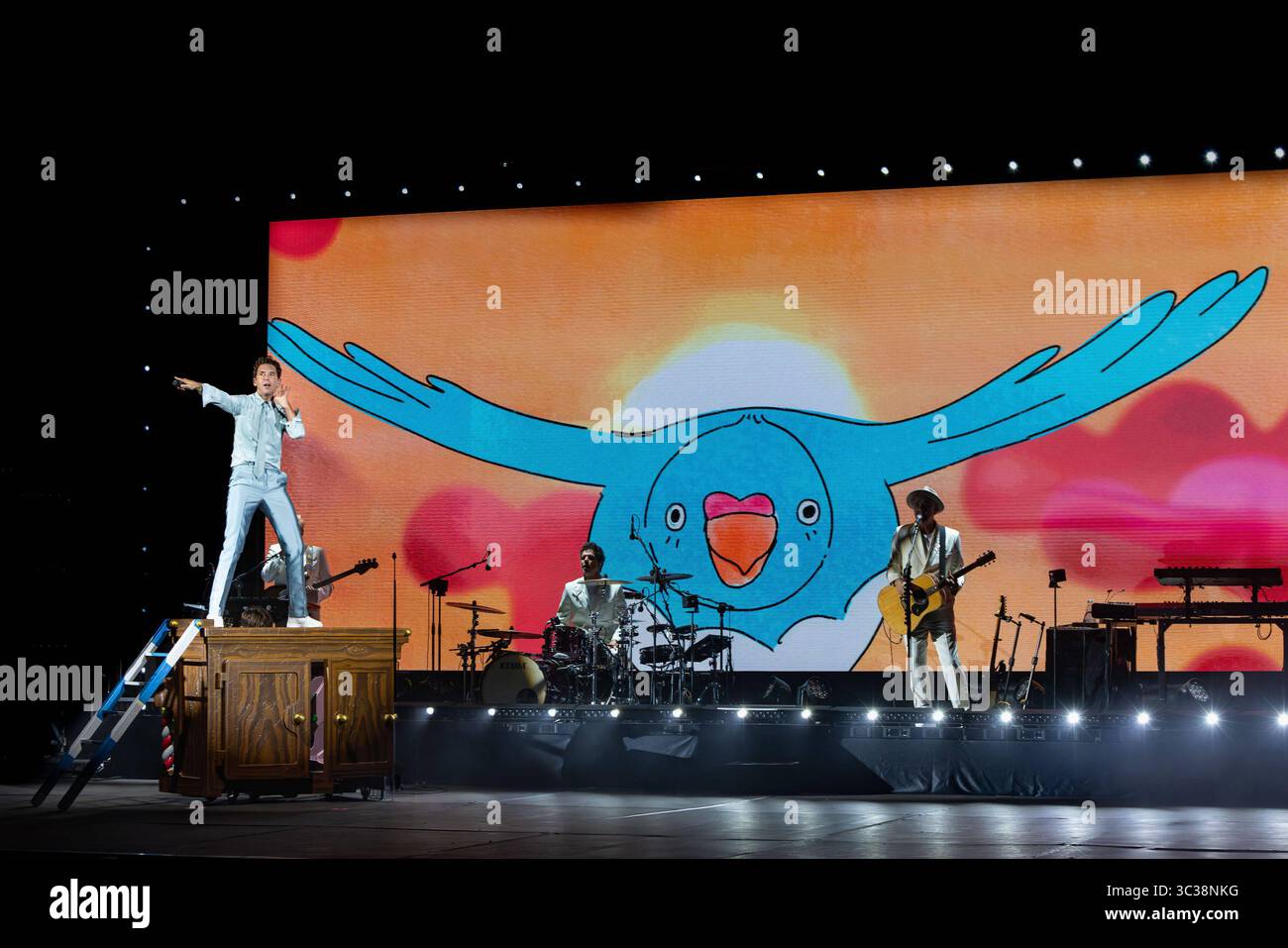 Music Concert - Mika-tour 2025 Mika singing during-Mika Tour 2025- at ...