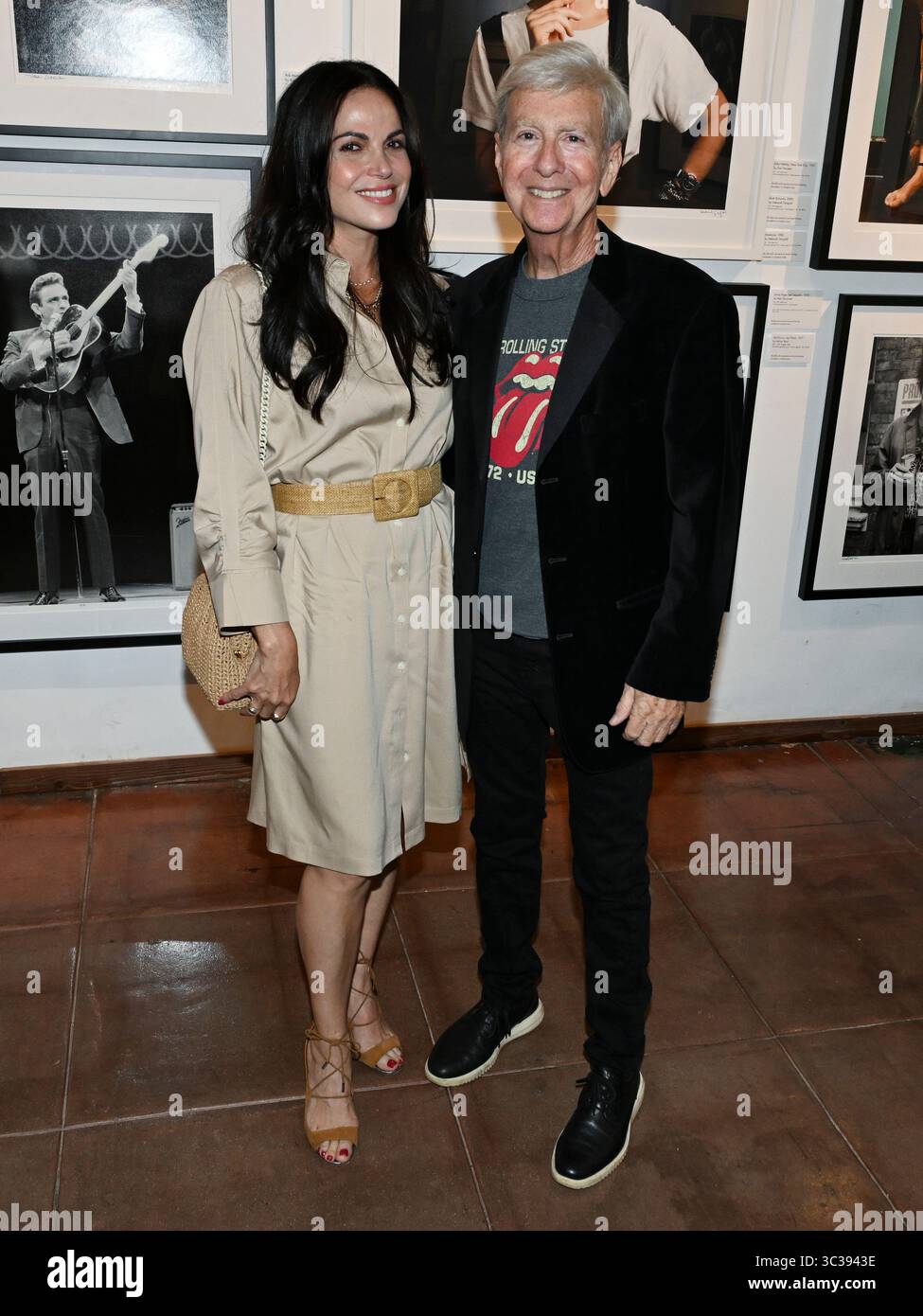 July 24, 2025, Hollywood, California, USA: Lana Parrilla and Sam ...