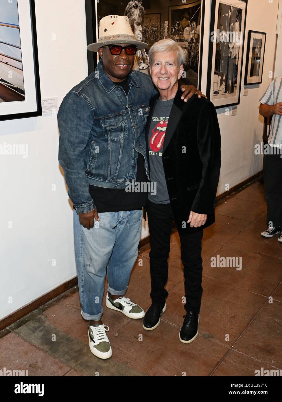 July 24, 2025, Hollywood, California, USA: Vince Wilburn Jr. and Sam ...