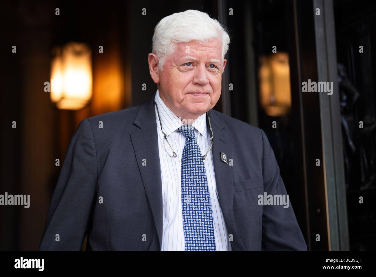 UNITED STATES - JULY 23: Rep. John Larson, D-Conn., leaves the U.S ...