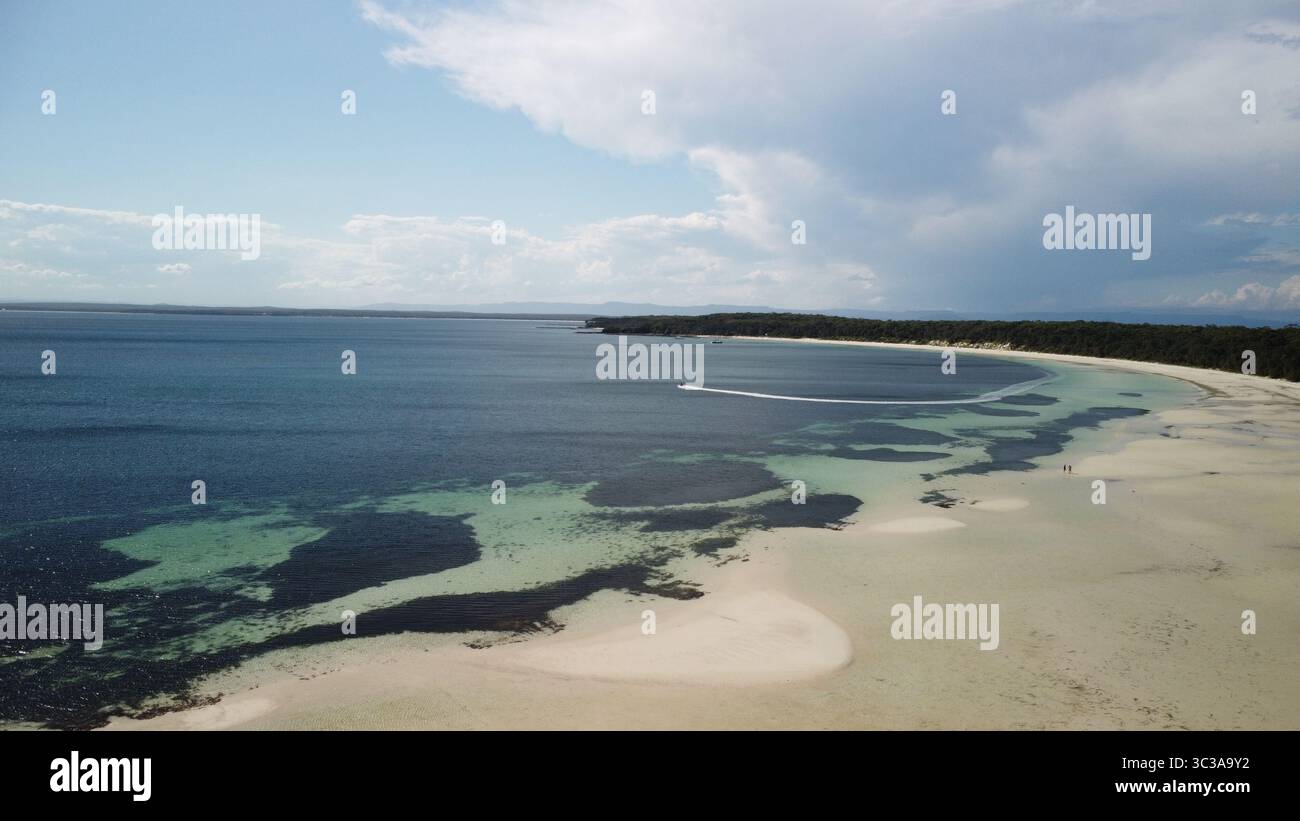 Drone view australian beach hi-res stock photography and images - Alamy