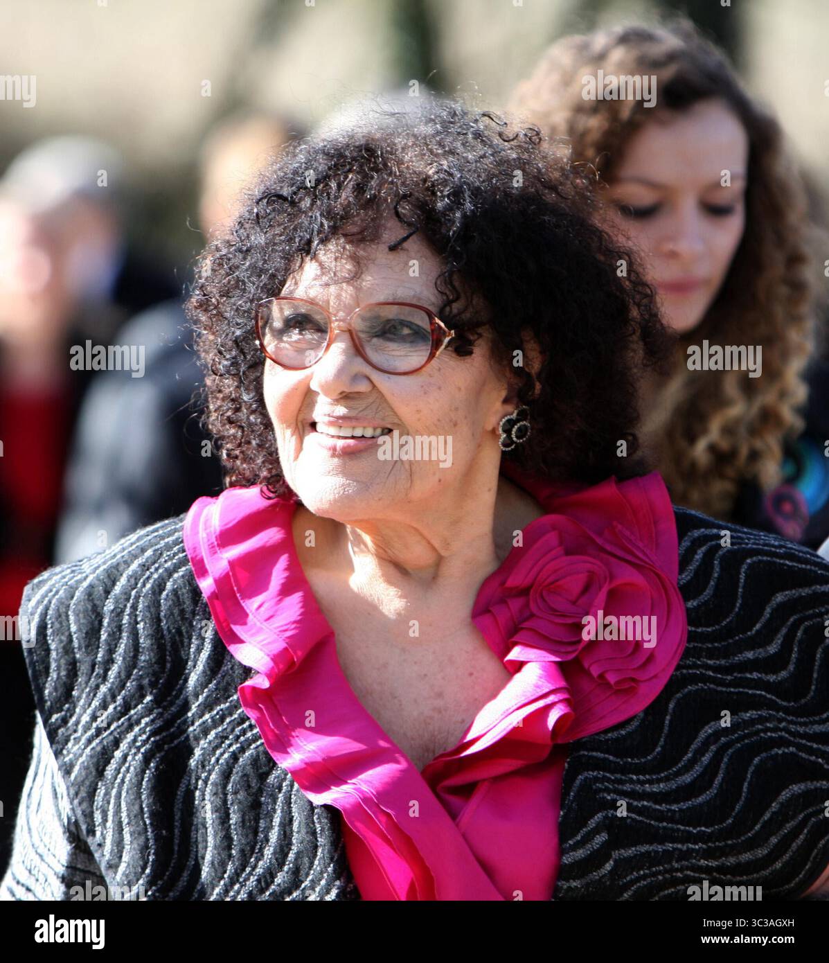 File photo dated 01/03/10 of Singer Cleo Laine, wife of the late Sir ...