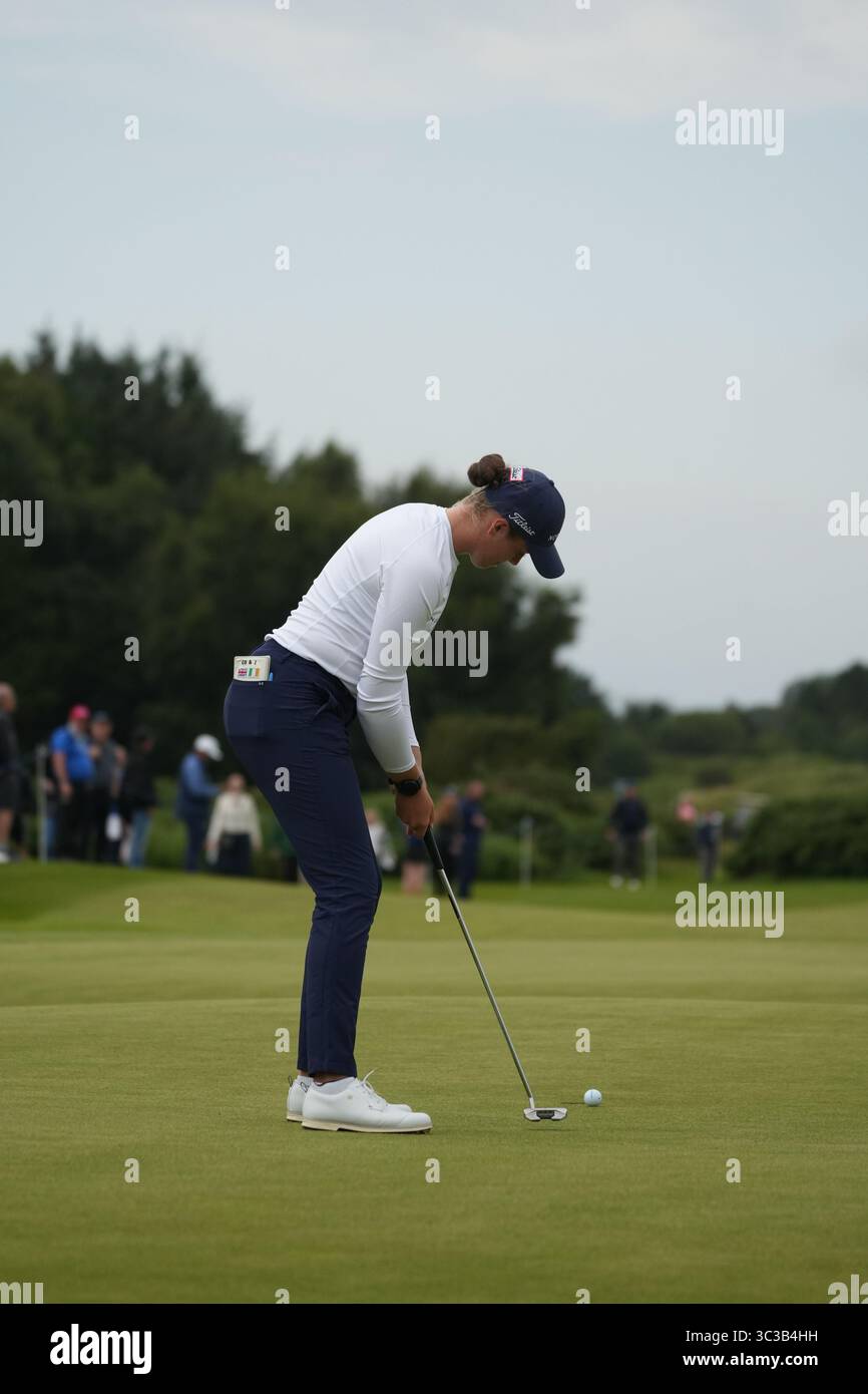 25th July 2025; Dundonald Links, Irvine, Scotland ISPS HANDA Womens ...