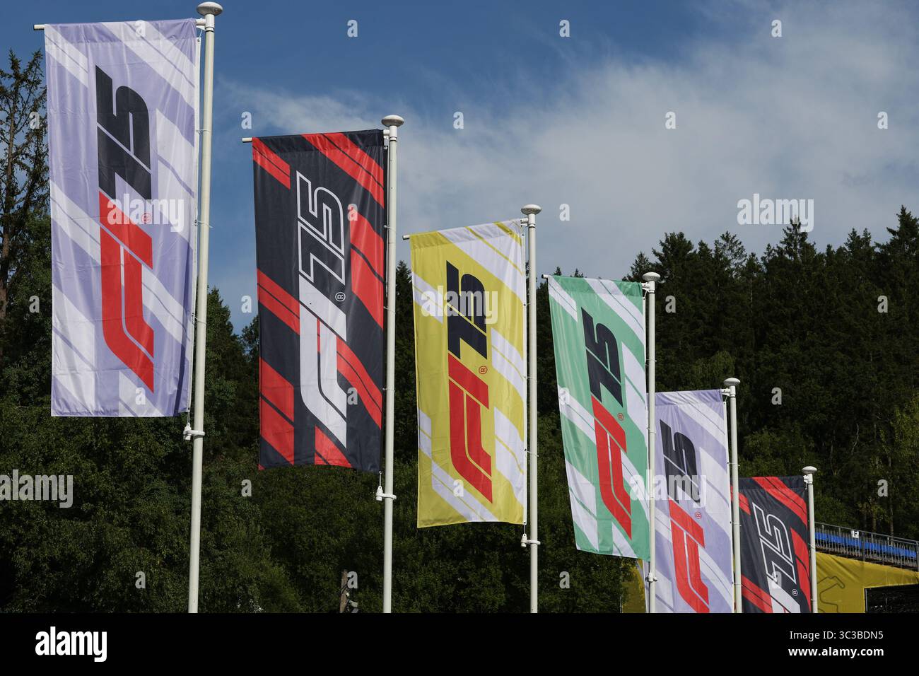 Atmosphere during the 2025 Formula One Belgian Grand Prix, 13th round ...