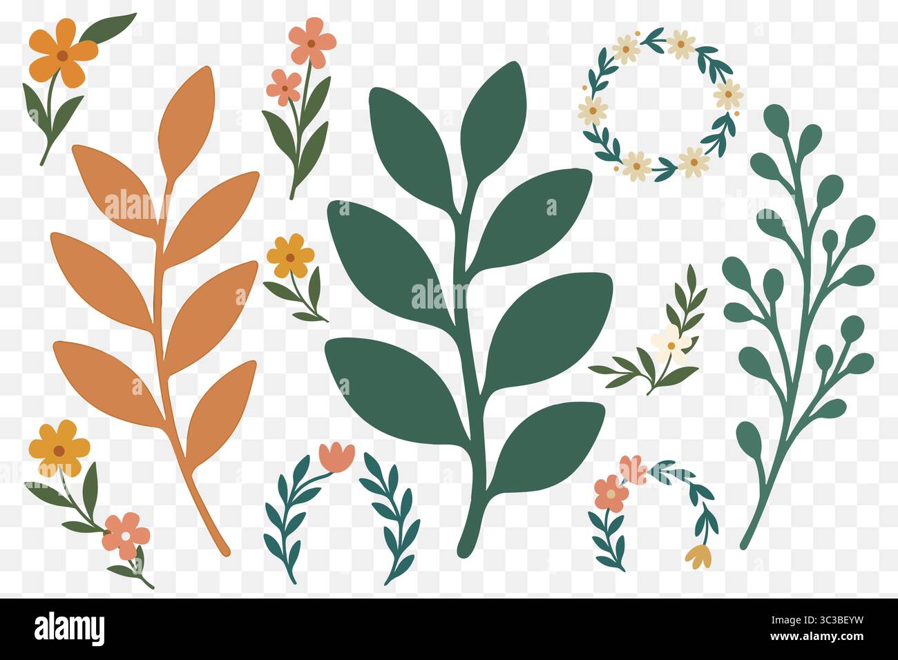 Mini wreaths Stock Vector Images - Alamy