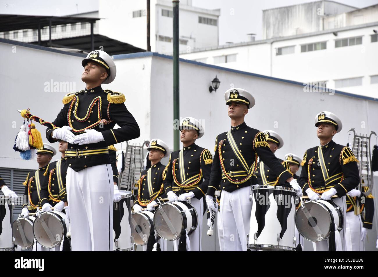 NAVAL PARADE Guayaquil, Friday July 25, 2025 At the Jambeli Naval Civic ...